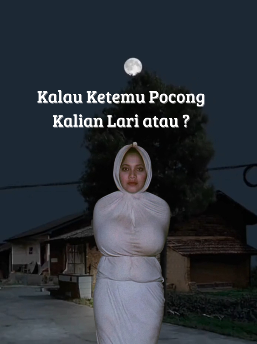 Kalau ketemu pocong Pasti kalian lari | AHMED AL-KAF (@ttviral_70)