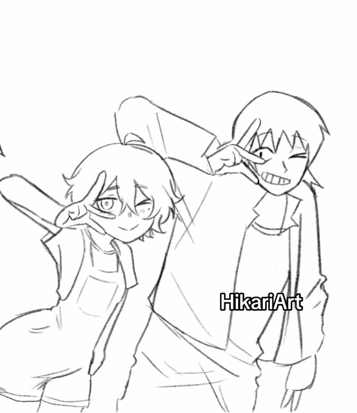 Pop step's dance but Hikari's | ひかり (@ihikariart)
