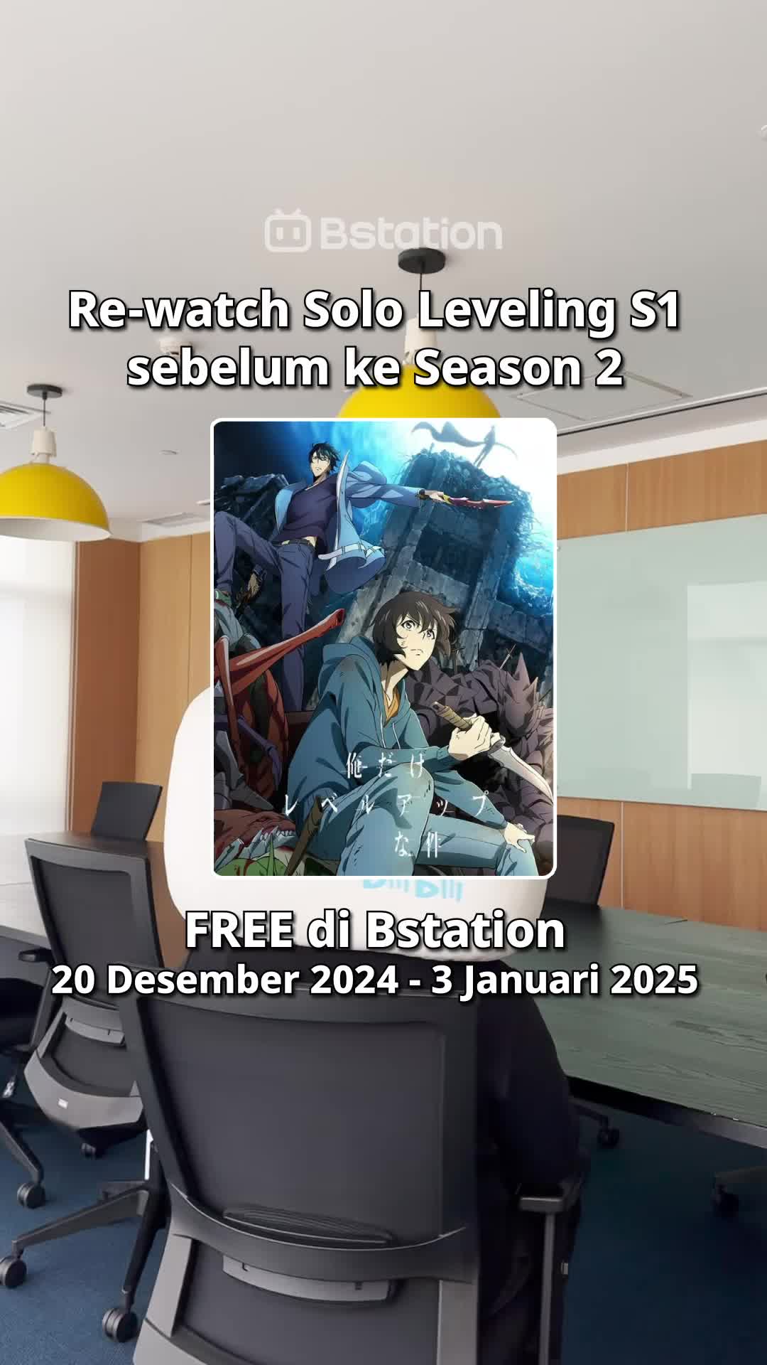 NONTON SOLO LEVELING DI BSTATION GRATIS | Bstation Indonesia (@bstation.indonesia)