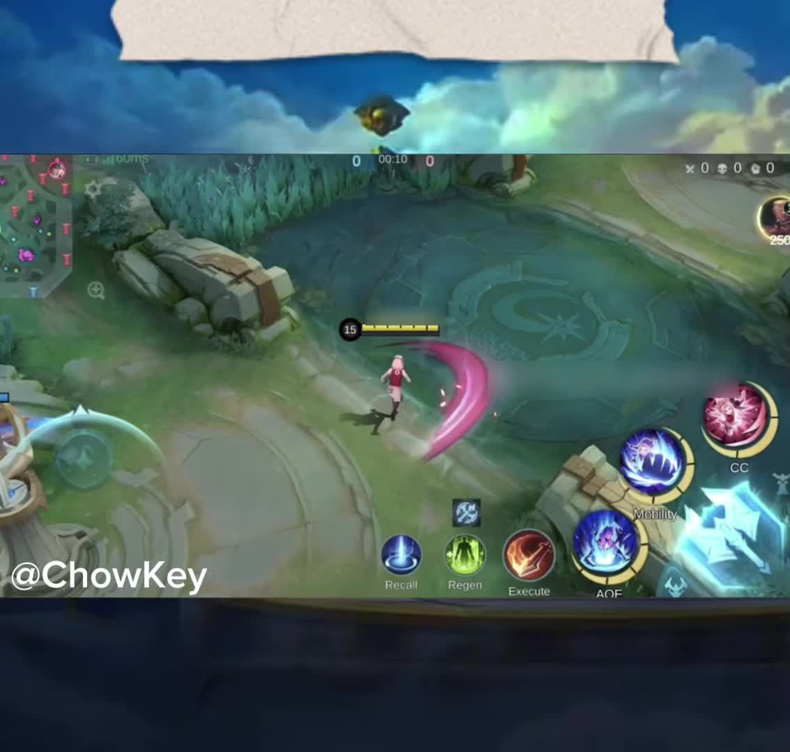 SAKURA SKIN as Kalea (NARUTO x MLBB) | ChowKey (@chowkey_ar)