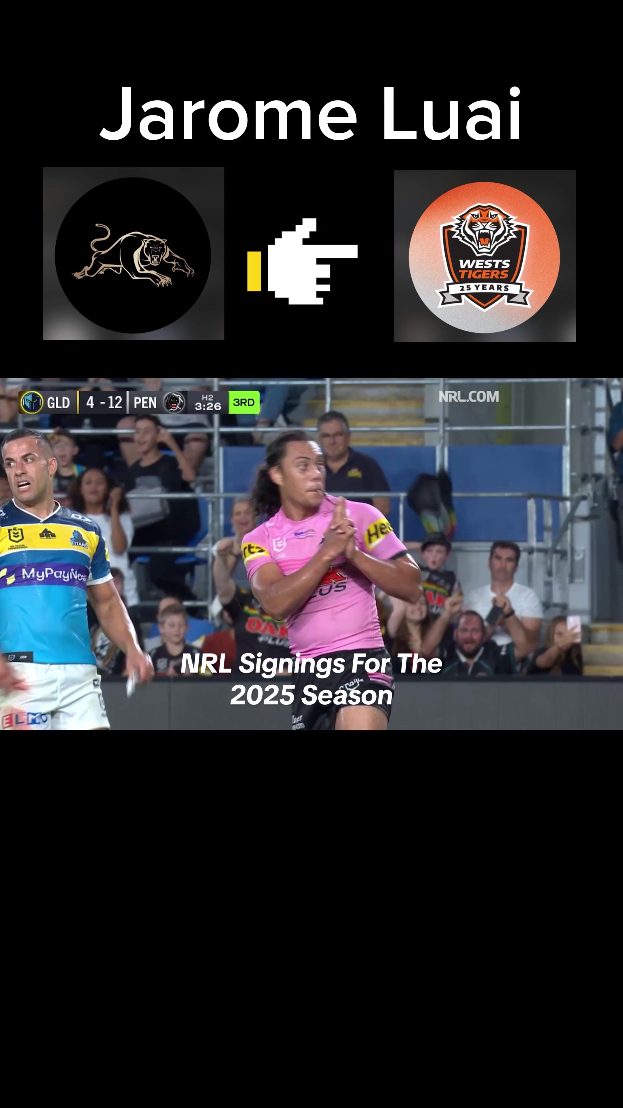 NRL Signings For The 2025 Season #nrl | Phoen1x_139 (@phoen1x_139)