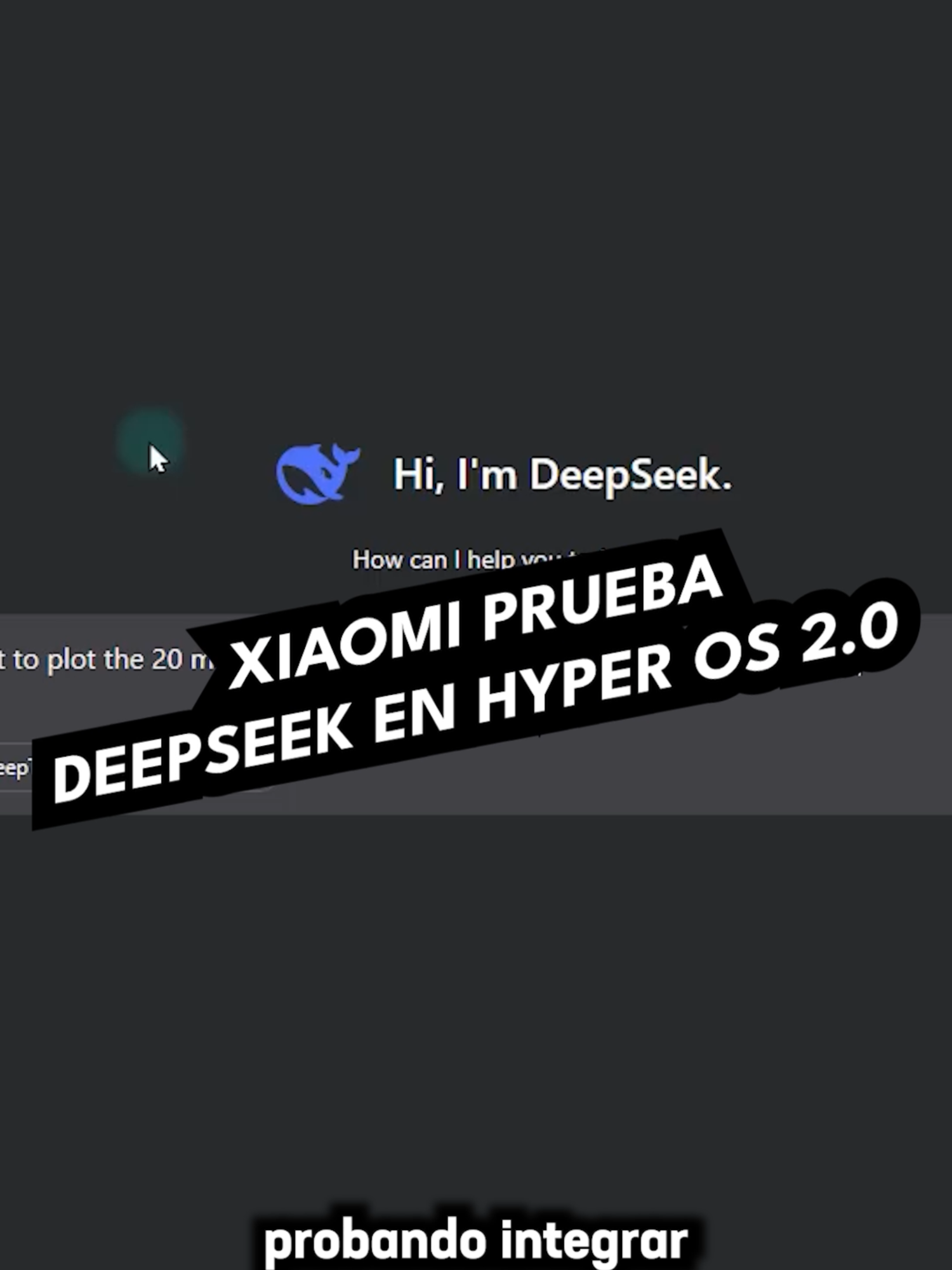 Xiaomi prueba DeepSeek en HyperOS 2.O | Isa Marcial (@isa_marcial)