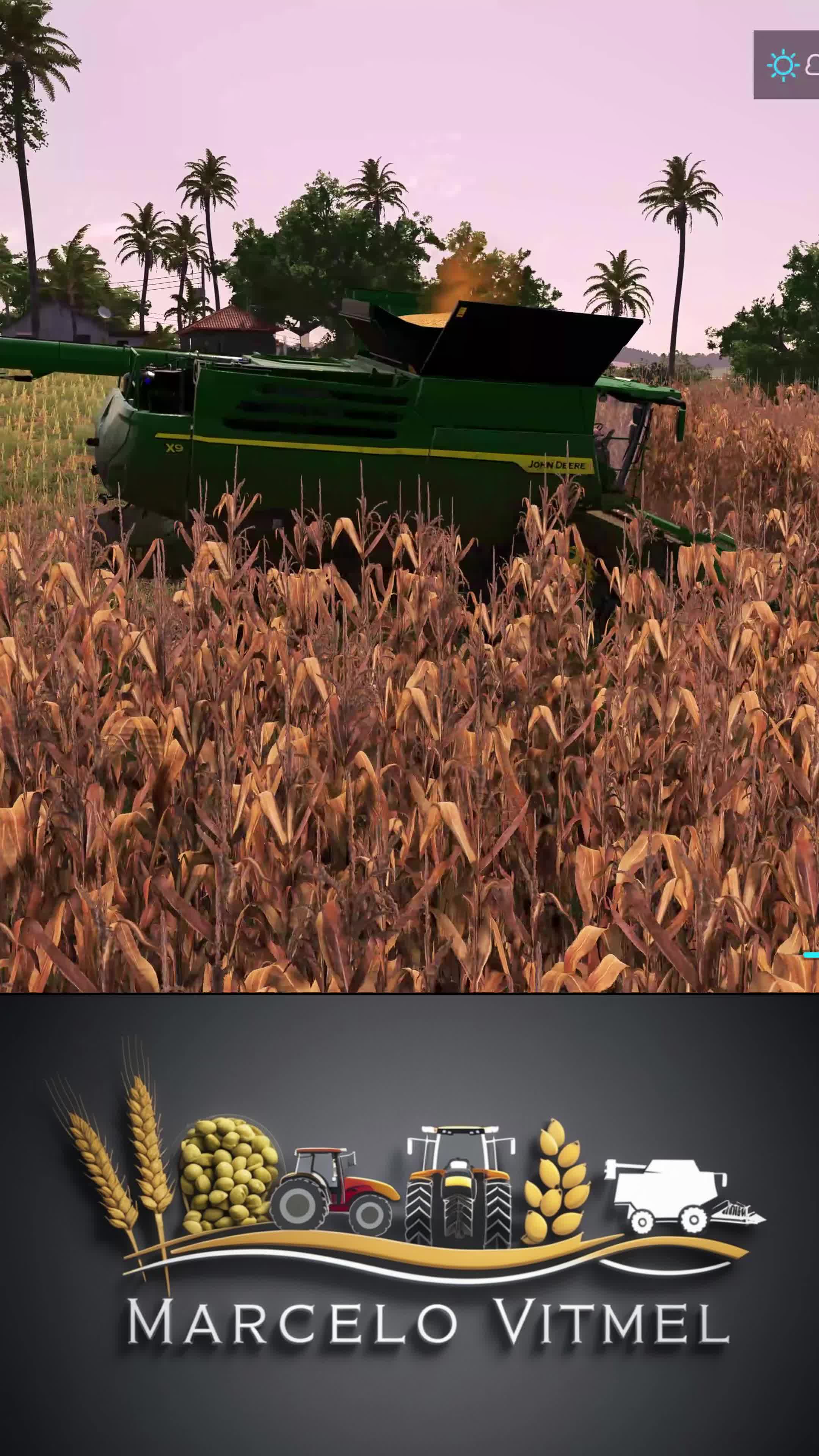 COLHEITADEIRA X9 DA JOHN DEERE - | MarceloVitmel (@marcelovitmel)