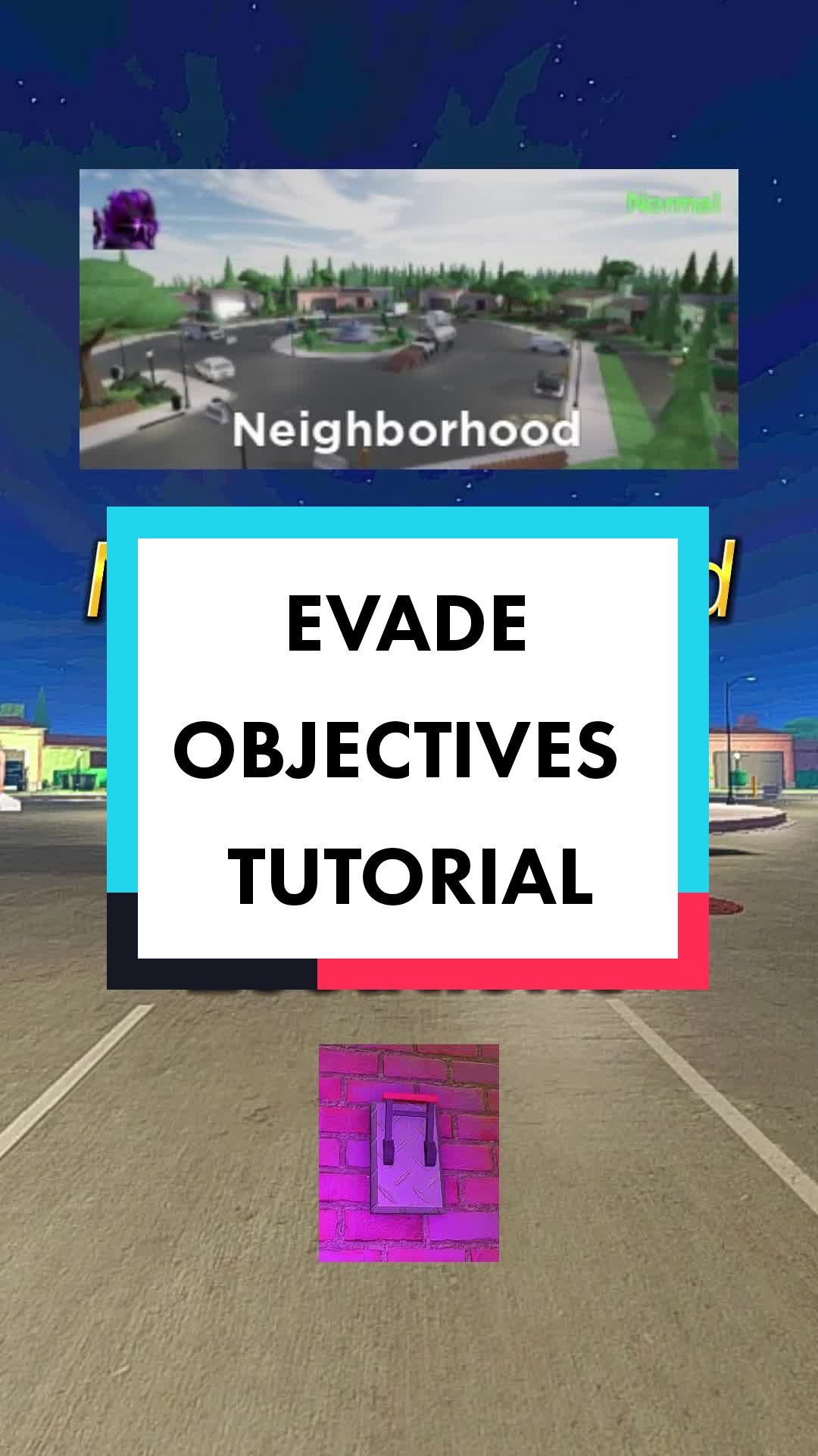 Evade|Neighborhood|Lever Location | Sindivider (@sindividergaming)