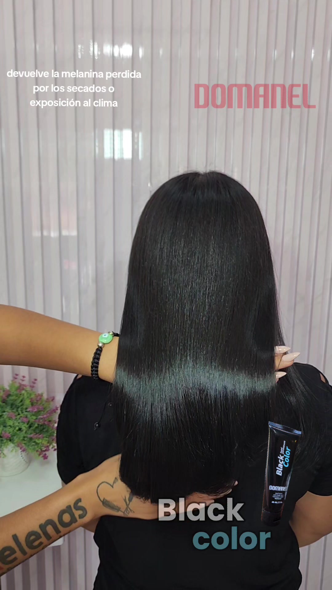 el black color es una tintura natural | Ben Rodriguez (@domanel_rd)