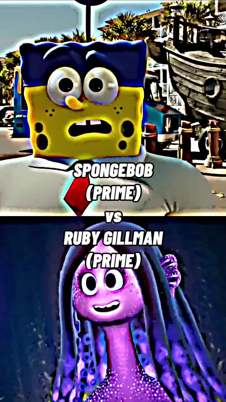 Ruby Gillman vs SpongeBob SquarePants - | duke dourado (@duke_dourado)