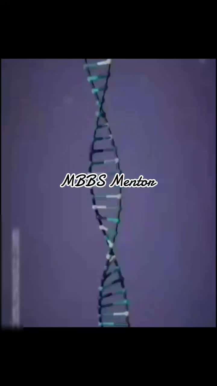 Biology DNA ,RNA 3d animation || MDCAT | MBBS Mentor🩺 (@mbbsmentor)