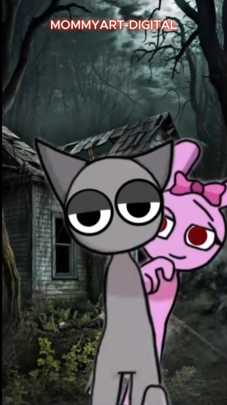 ⚠️ BAD TRIP ⚠️ GREY SPRUNKI & PINKI | MommyArt-Digital (@mommyart_digital)