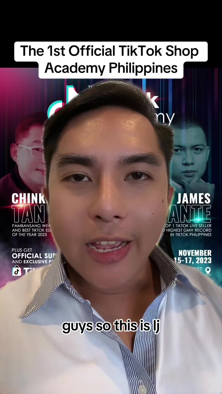 The 1st Official TikTok Shop Academy | LJ Jose | TikTok Shop Expert ...