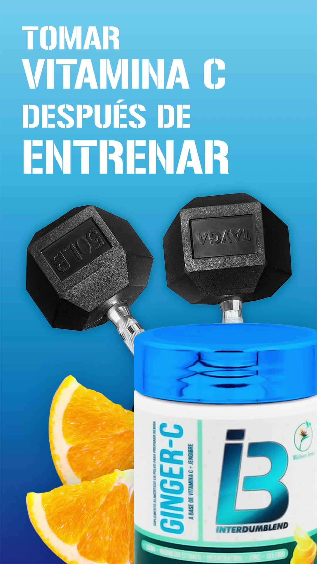 ¿Ya tomaste tu dosis de vitamina C hoy | Interdumblend (@ibinterdumblend)