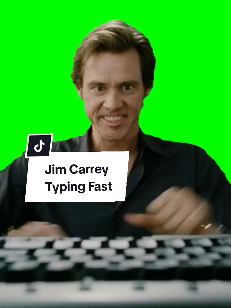 #CapCut Jim Carrey Typing Fast meme - | Ztv | Greenscreen (@zgreenscreen)