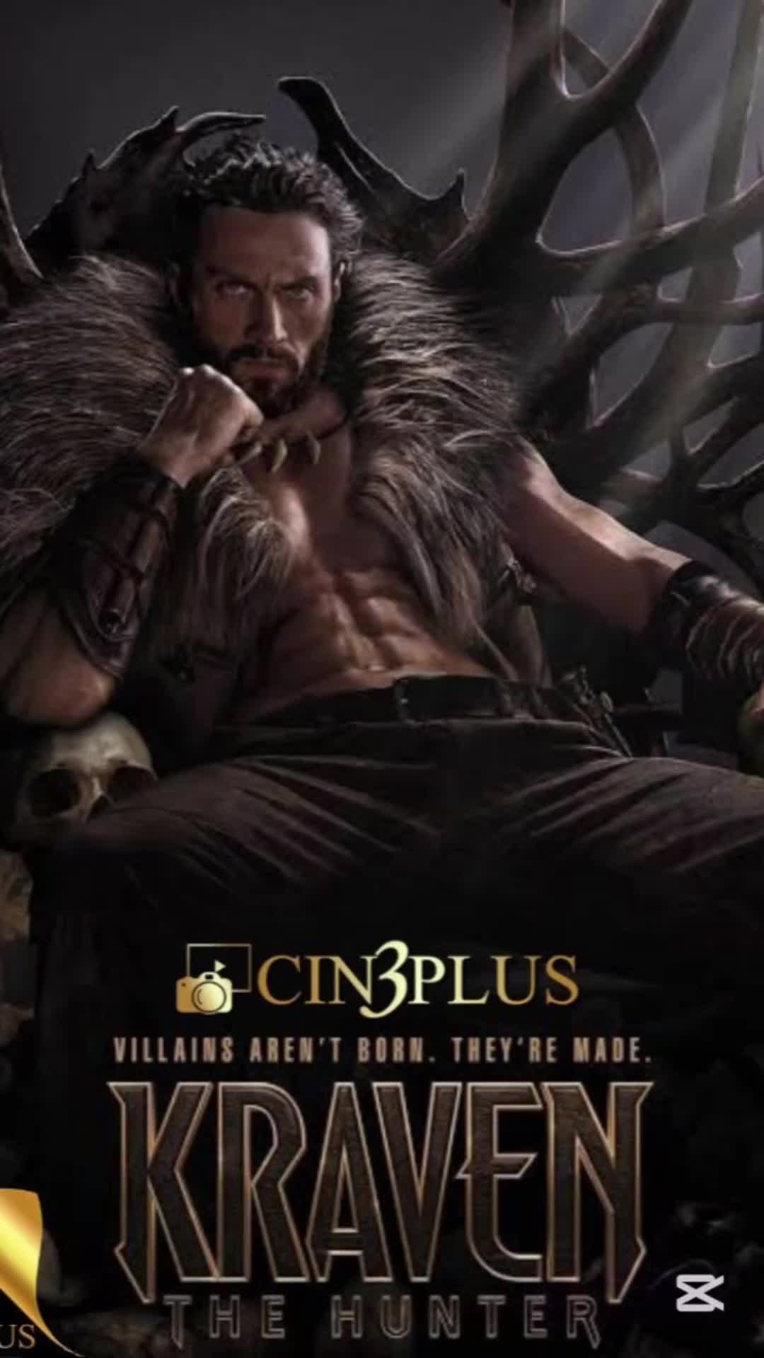 🍿KRAVEN THE HUNTER | KRAVEN EL CAZADOR | cin3plus (@cin3plus)