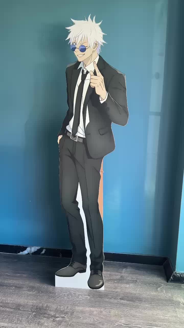 Satoru Gojo Cardboard Cut Out Model | Life Size Model Shop ...
