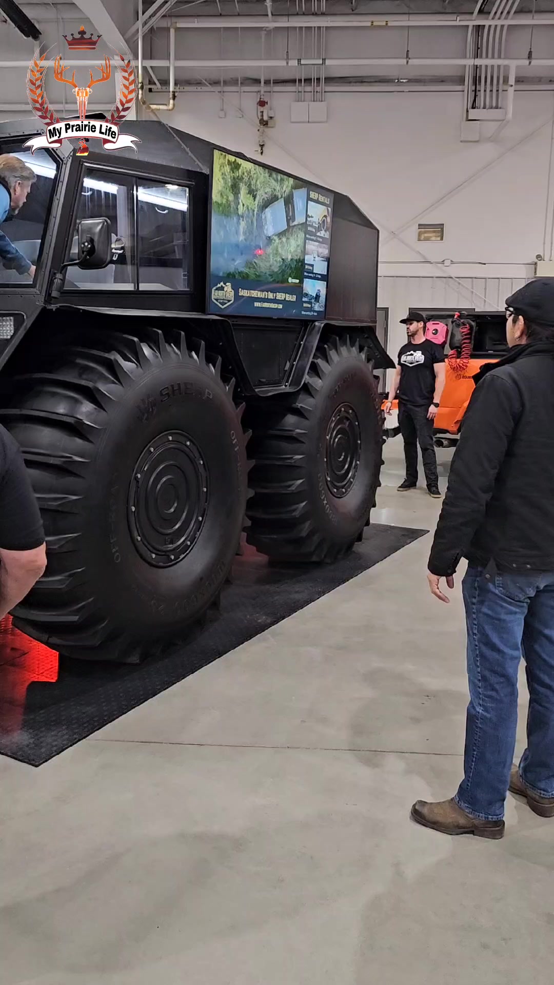 Sherp at the 2023 Snow Show. Take a | My Prairie Life (@my.prairie.life)