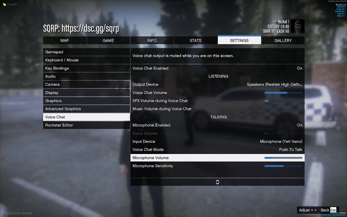 FiveM How to your fix voice chat | N1ckel (@n1ckelosrp)