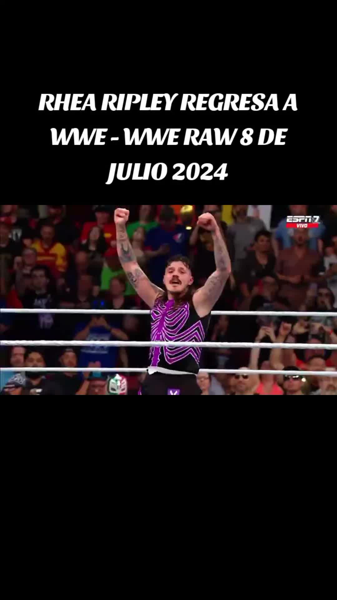 RHEA RIPLEY REGRESA A WWE - WWE RAW 8 | Fans De La WWE (@fans.de.la.wwe4)