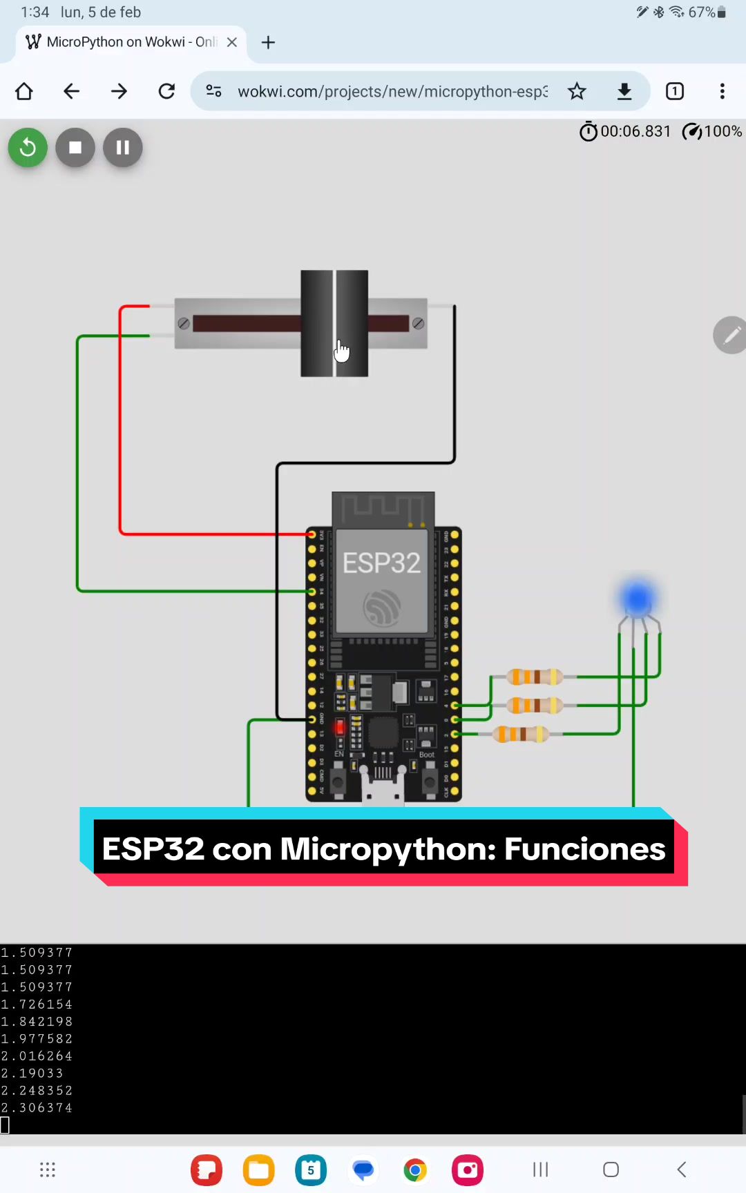 ESP32 con Micropython | Electrónica forever (ing.rmhg) (@electronicaforever)