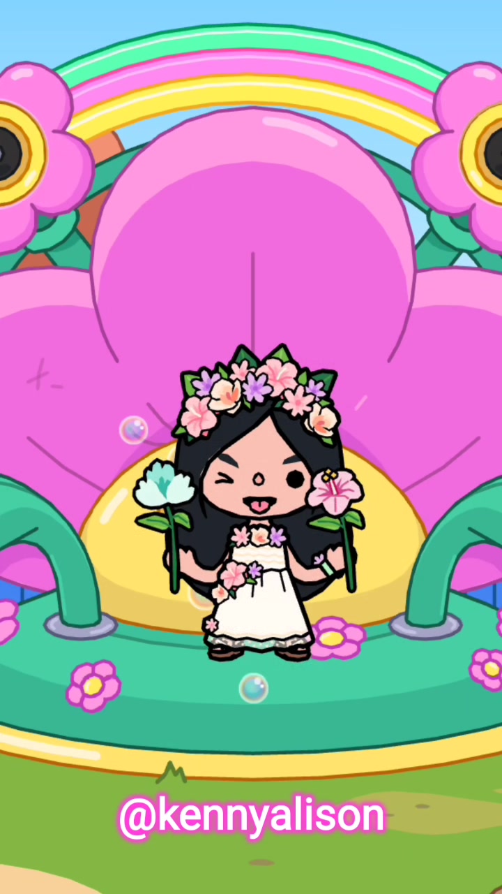 JISOO FLOWER Toca Boca Life World | Kenny Alison (@kennyalison)