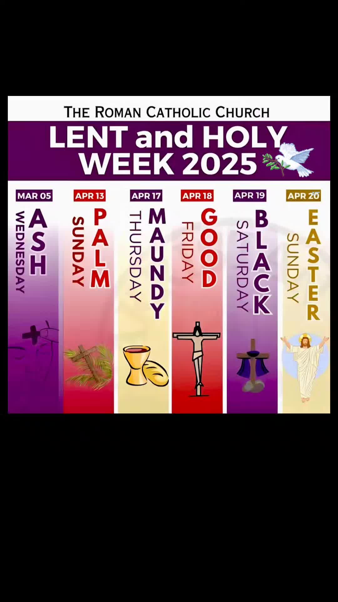 Roman Catholic Church Lent and Holy | FME.MD (@fmemd01)