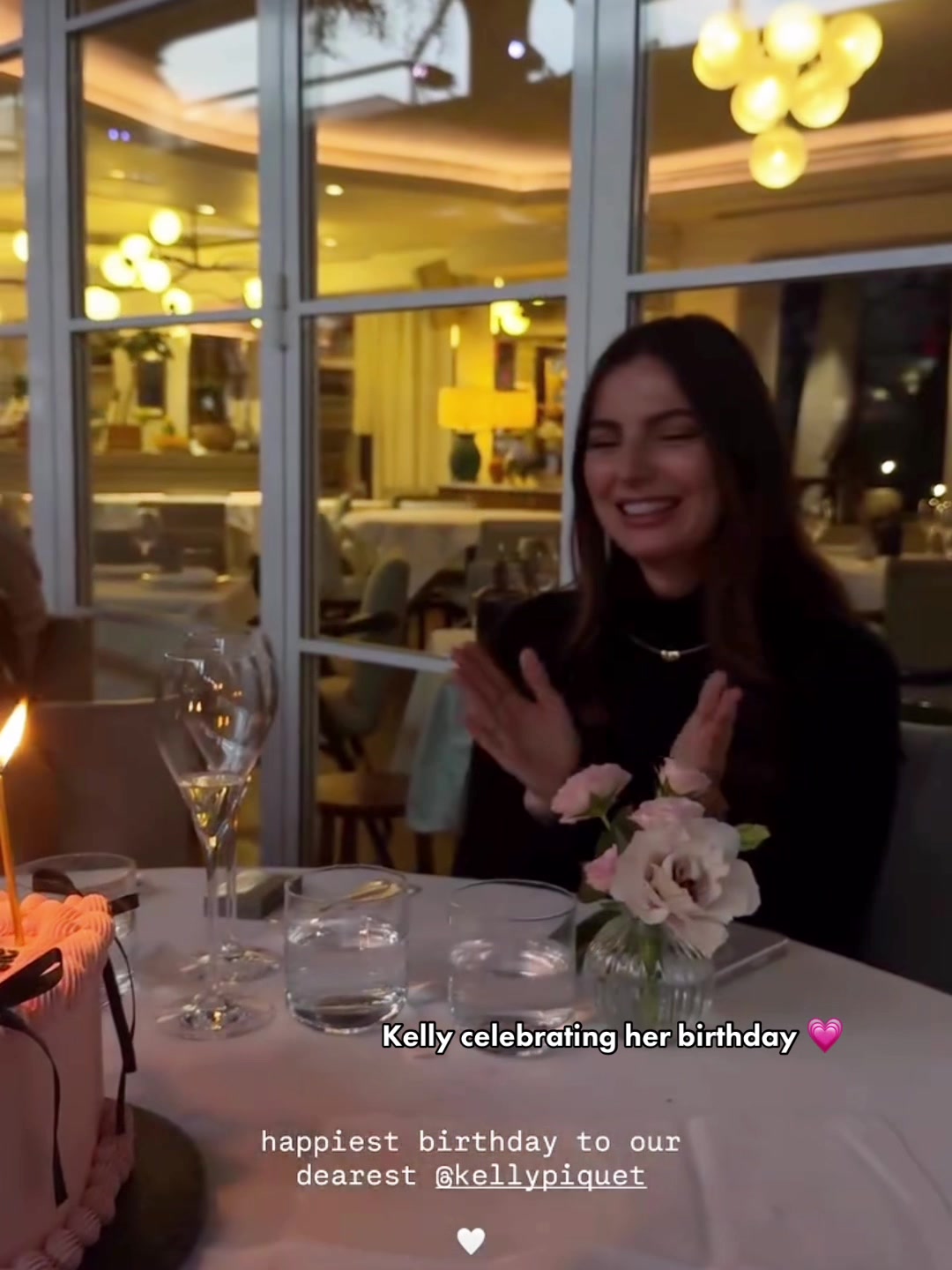 Kelly celebrating her birthday with | verstappen-piquet ︎ (@dailykellyp)