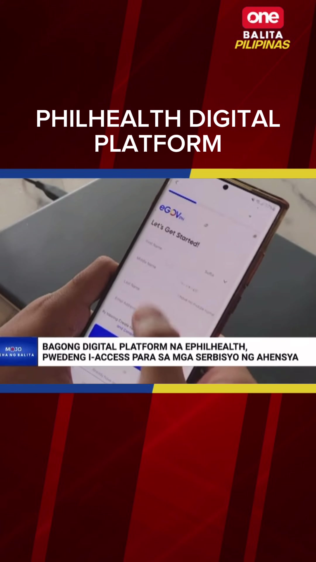 PHILHEALTH DIGITAL PLATFORM Inilunsad | One PH (@oneph_cignal)