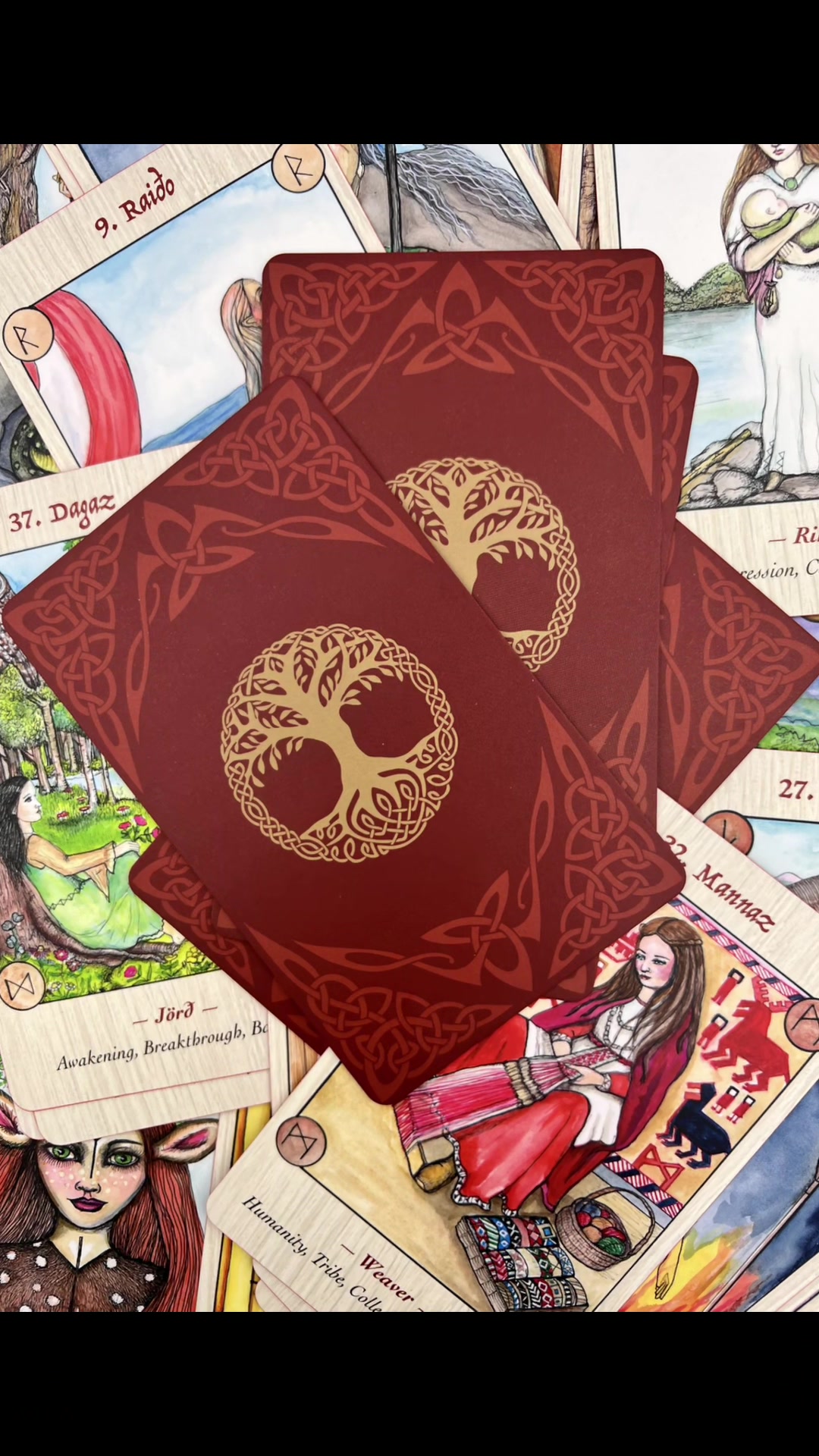 First look! Norse Goddess Rune Oracle: | Oracular Spectacular ...