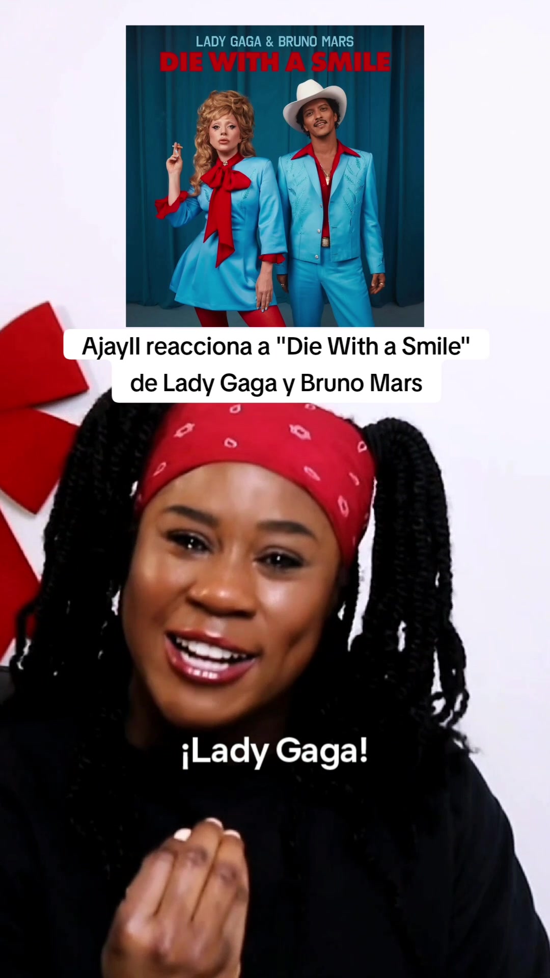AjayII reacciona a "Die With a | LadyGagaMonsterBlog (@ladygagamonsterblog)