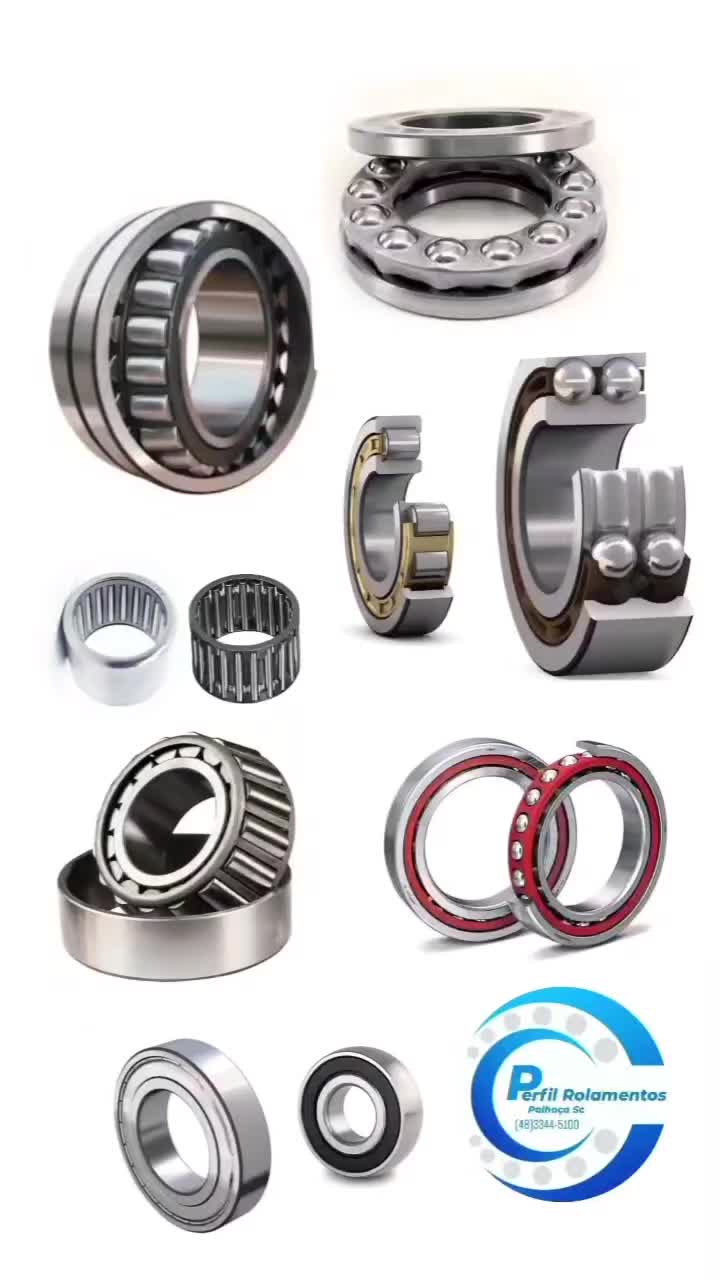 Alguns tipos de Rolamentos Para cada | Perfil Rolamentos ...