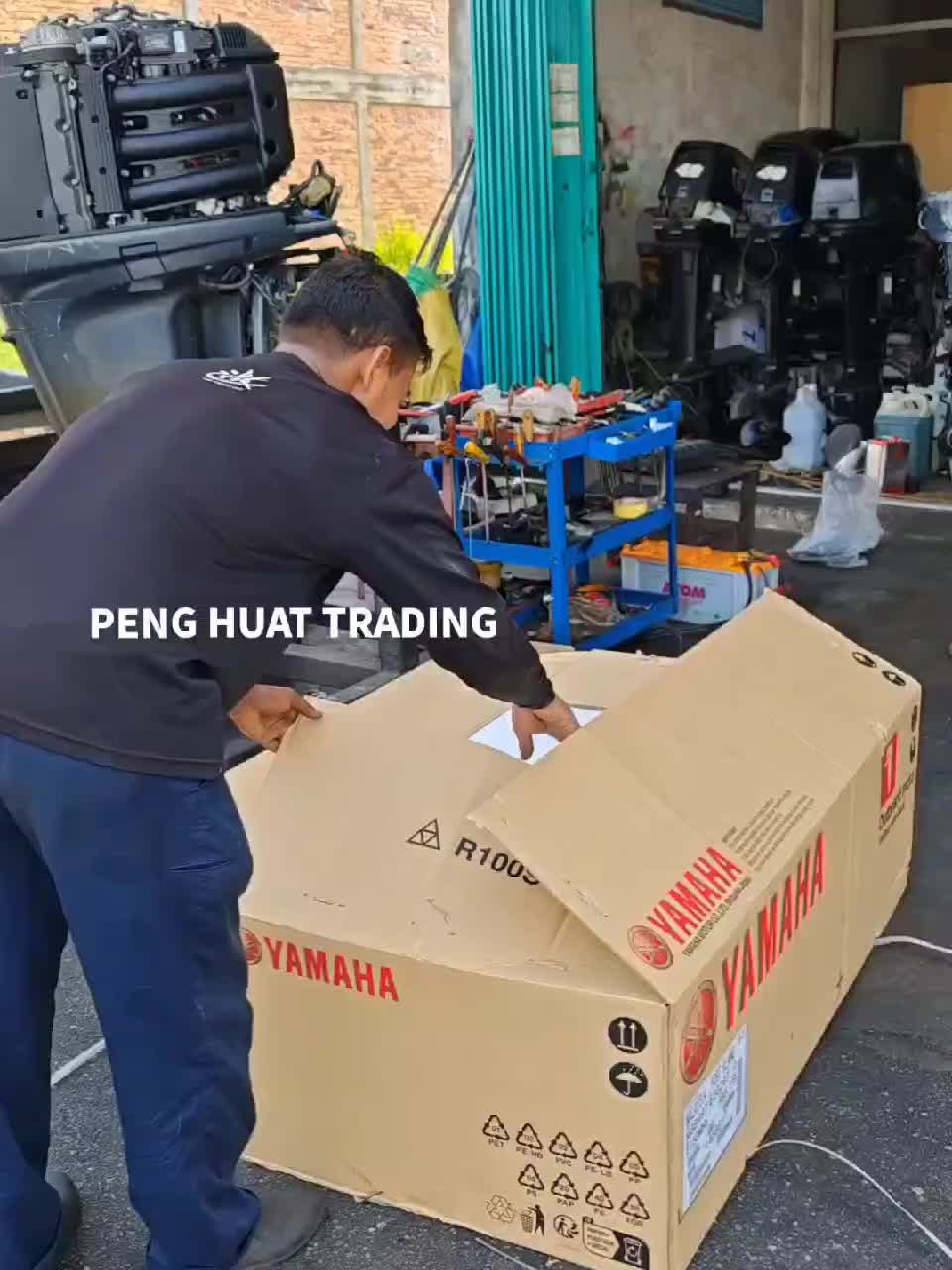 Yamaha 15hp 2 stroke engine Thanks for | PENG HUAT TRADING ...