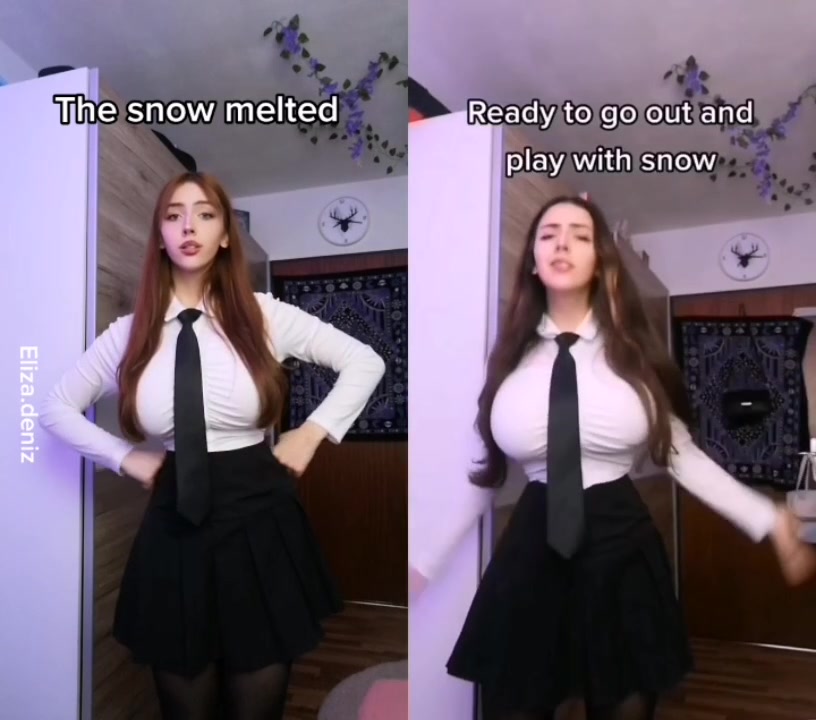 #duet with @eliza.deniz #snow | Yes (@eliza.deniz)