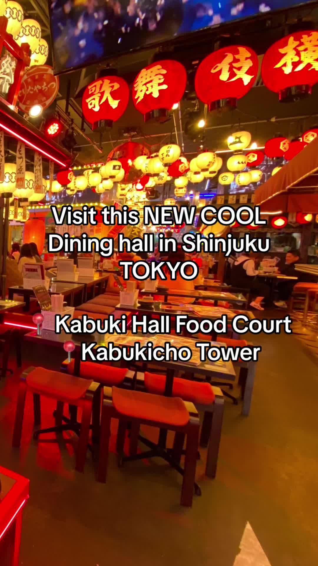 Must visit new yokocho Kabuki Food hall | Athena (@athenap29)