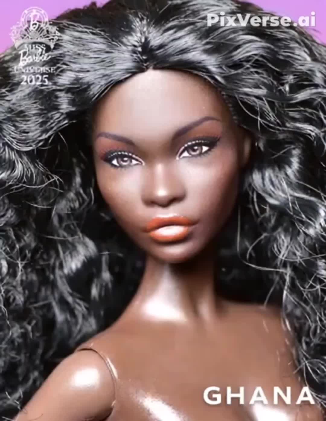 Miss Barbie Universe Ghana 2025, Zoe | The Dollfluencer (@thedollfluencer)