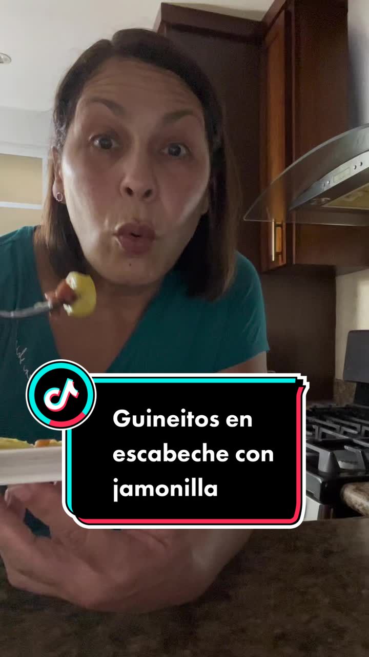 Guineitos en escabeche con jamonilla | Betzaida (@lapausitademidieta)