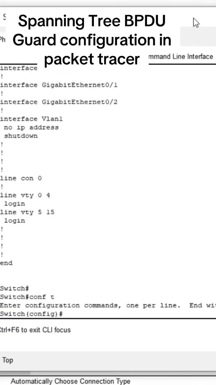 Spanning Tree BPDU Guard configuration | .Focus_Hub (@.focus_hub) Spanning Tree BPDU Guard configuration | .Focus_Hub (@.focus_hub)