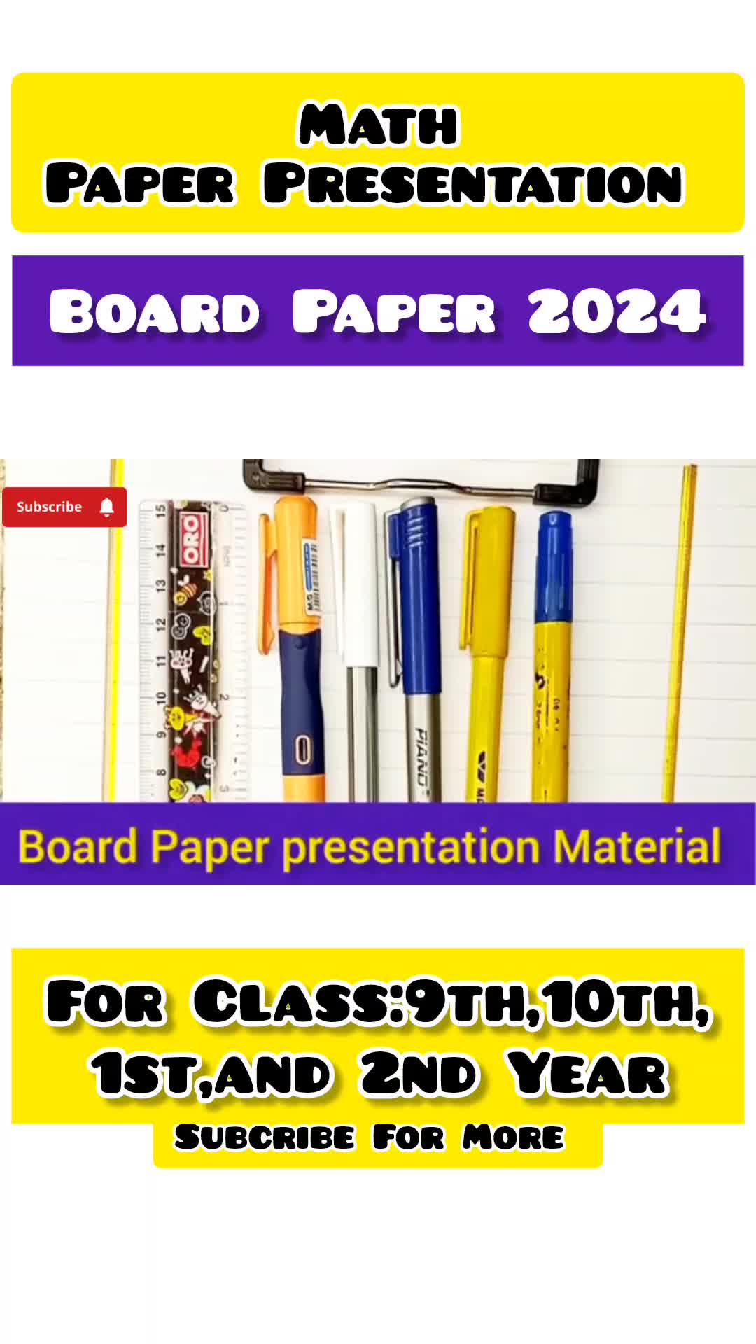 Math Paper Presentation 2024 For All | 💎AliHassan💎 (@ali.hassan.brand007)