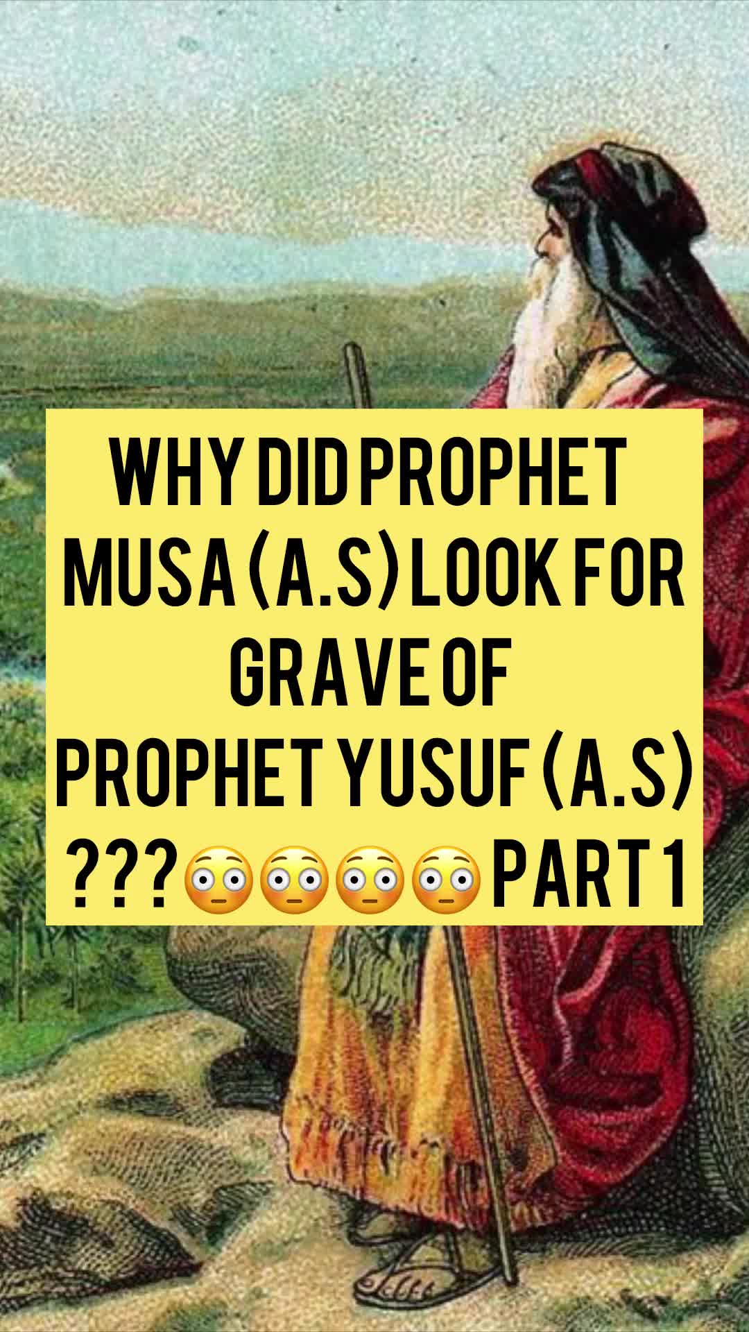 Why did Prophet Musa (A.s) look for | Pearls of Prophet🌺 (@pearlsofprophet)