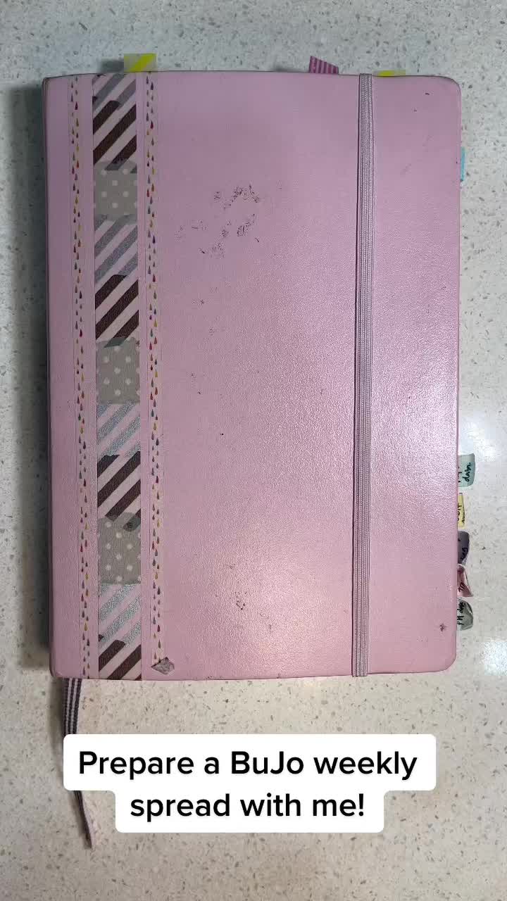 Simple weekly layout for my bullet | Shander Teo (@shanderteo)