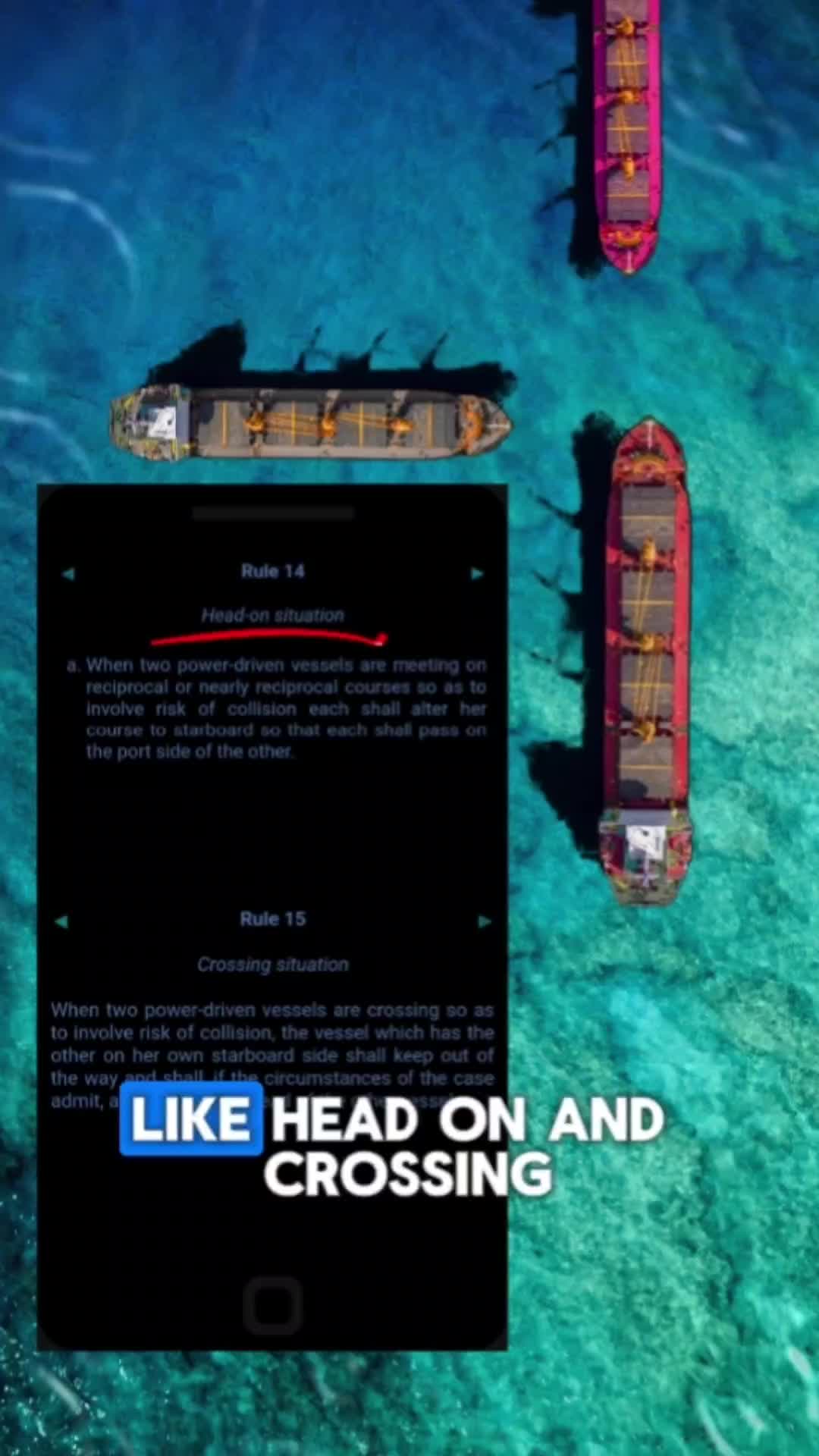 Understanding Rule 18 of COLREG: | 2/O Conag 🧭 (@eaconag)