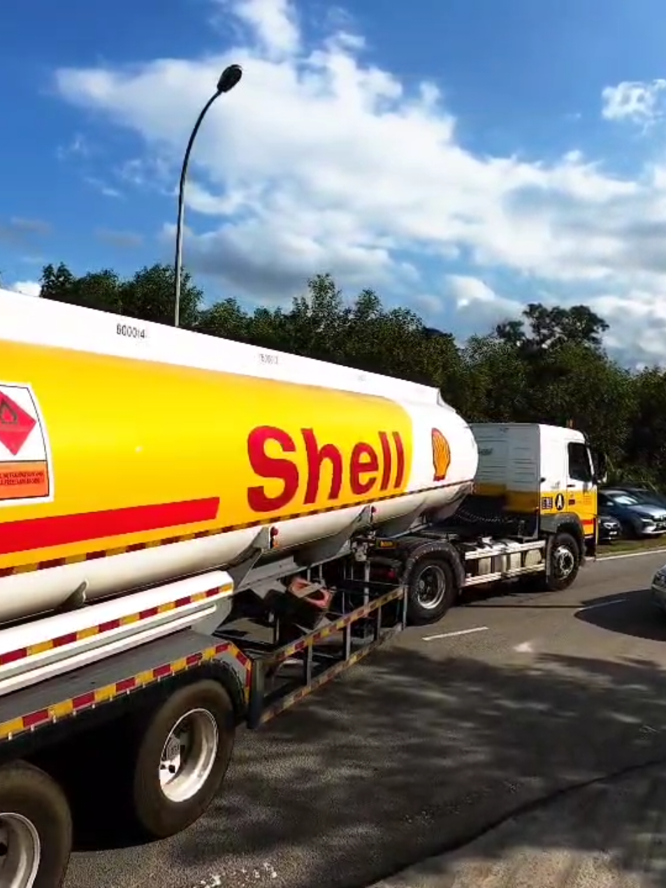 Pelepasan Lori Tangki Minyak semasa | Shaziman Transport PG 🌸 ...