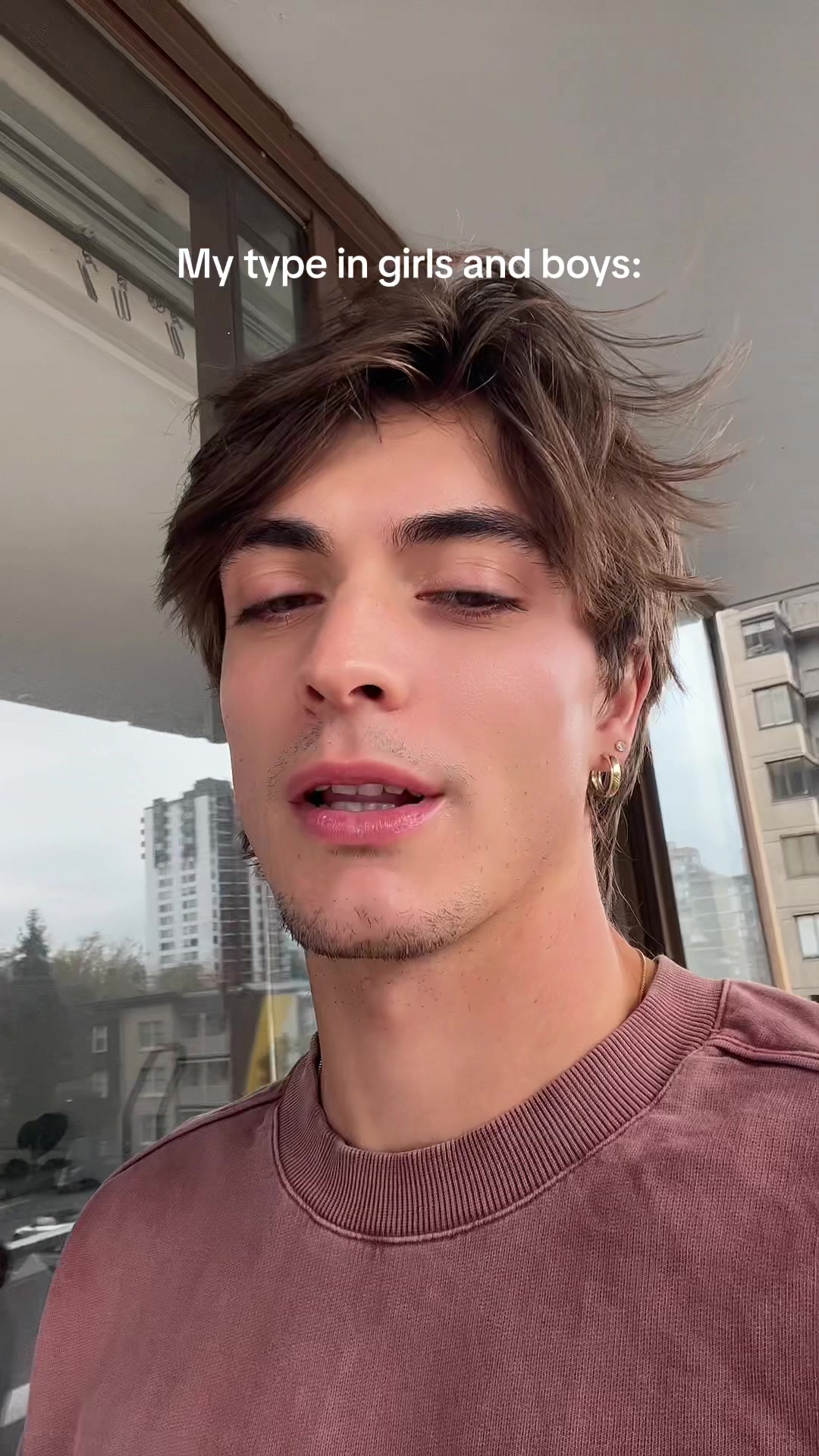 That gust of wind was so on cue 🌬️ | kaden connors (@kadenconnors)