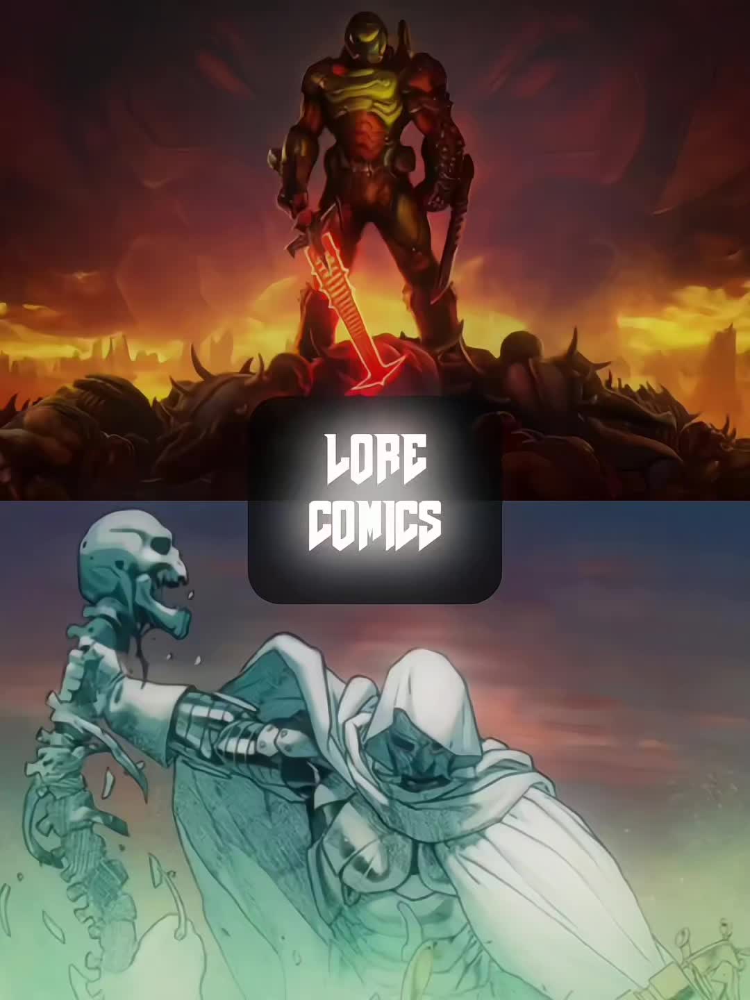 DOOM Slayer Lore vs DR. DOOM Comics | 𝐍𝐢𝐠𝐡𝐭 𝐬𝐞𝐧𝐭𝐢𝐧𝐞𝐥 (@jhonny_crucible)