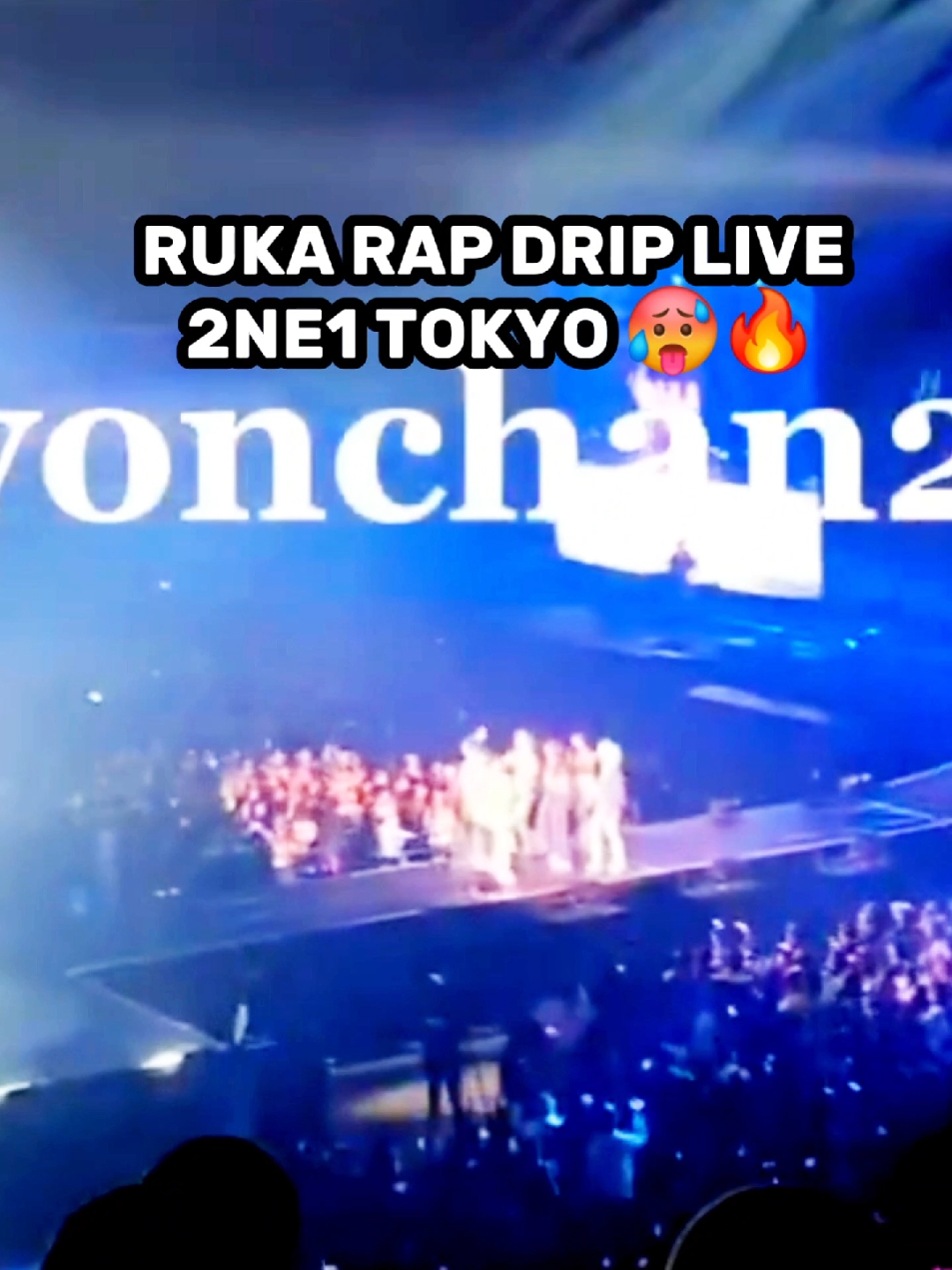 RUKA RAP DRIP LIVE at 2NE1 CONCERT | Ruka Kawai Fanpage (@rukakawaifanpage)