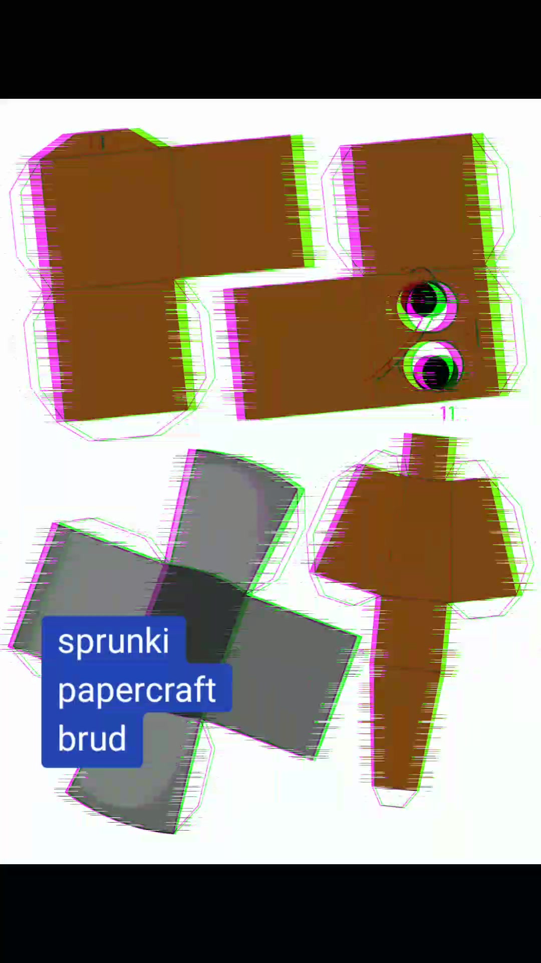 el sprunki brud ha sido renovado | papercrafthero (@papercrafthero)