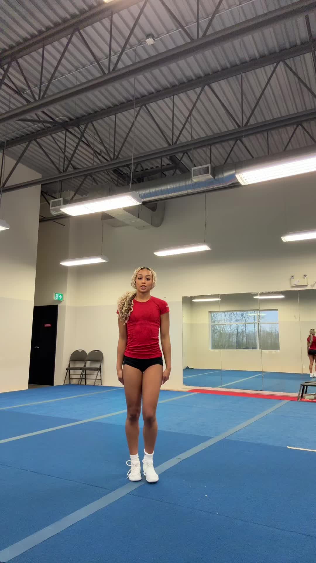 yall are eating this trend #cheerleader | ms.jackson (@lamya.jackson)