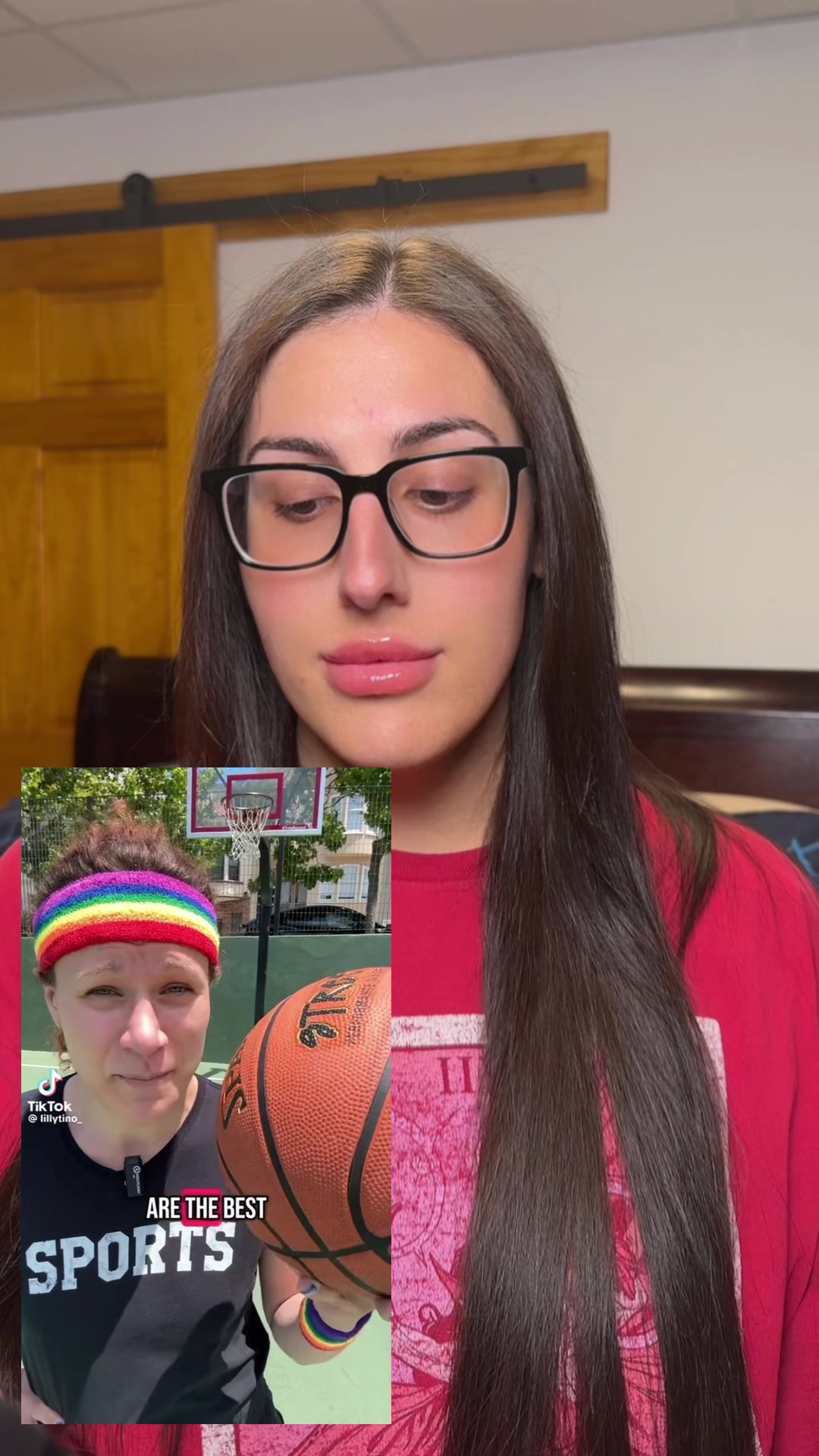 Lilly Tino takes a try at sports 🫢 | Brandy 😘 (@brandynitti)