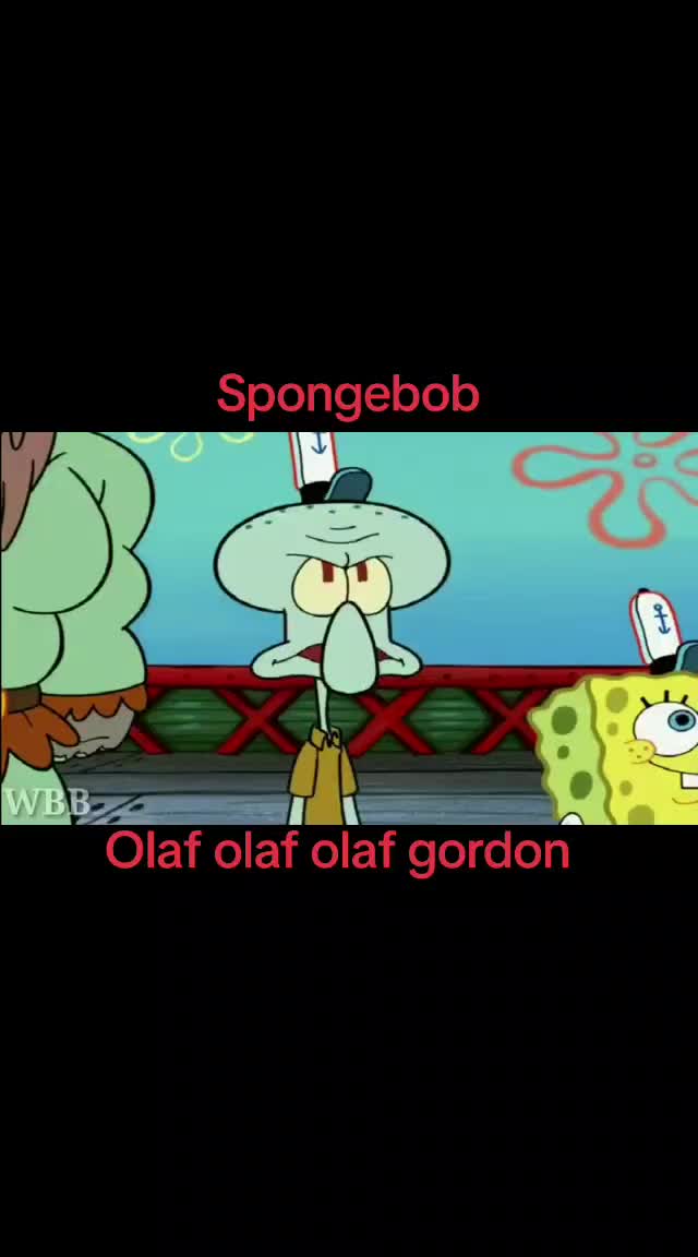 Ini olaf olaf olaf dan Gordon Spongebob | To_Fix Fix (@taufikleon)