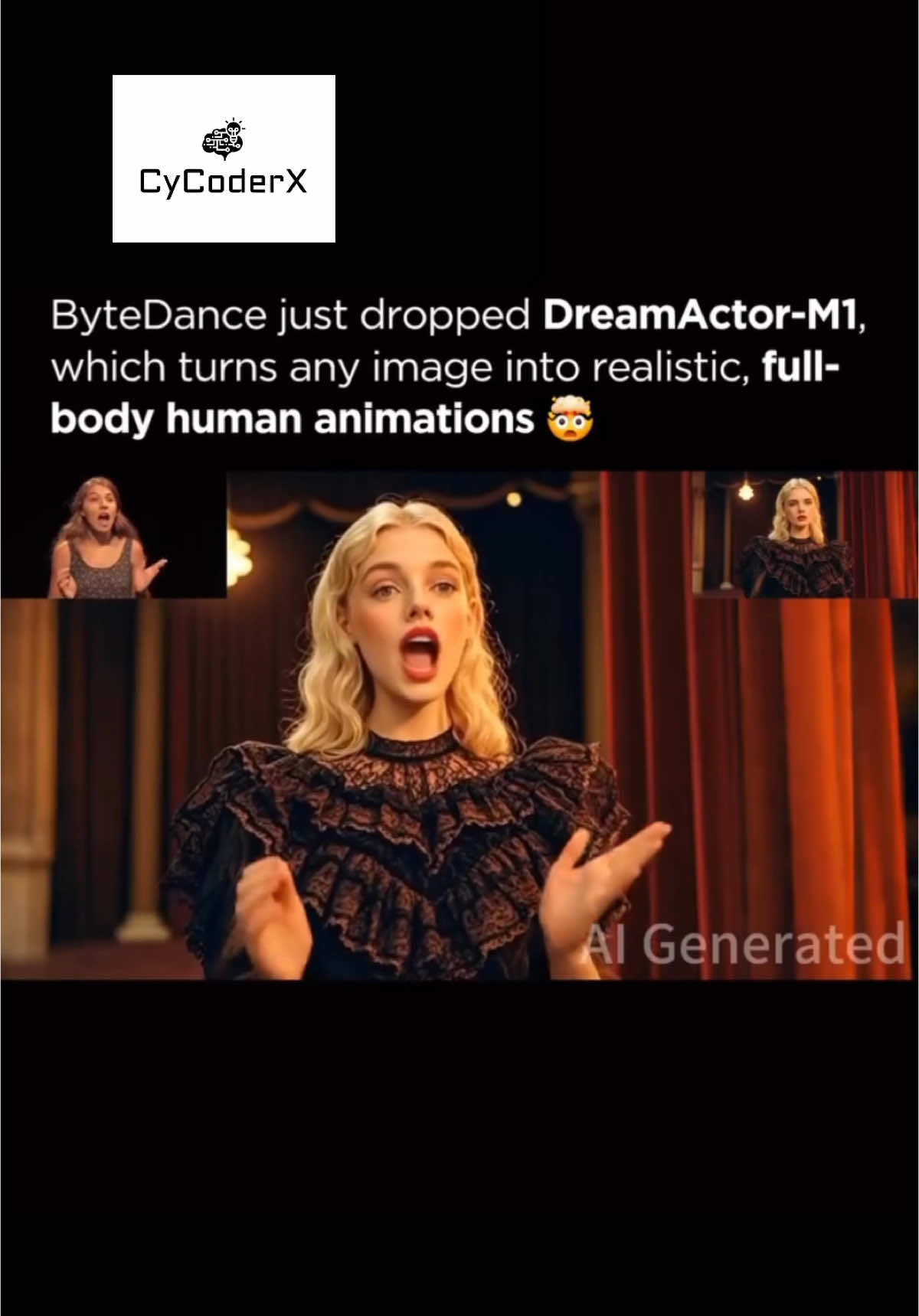 Is DreamActor-M1 the Future of | CyCoderX (@cycoderx)