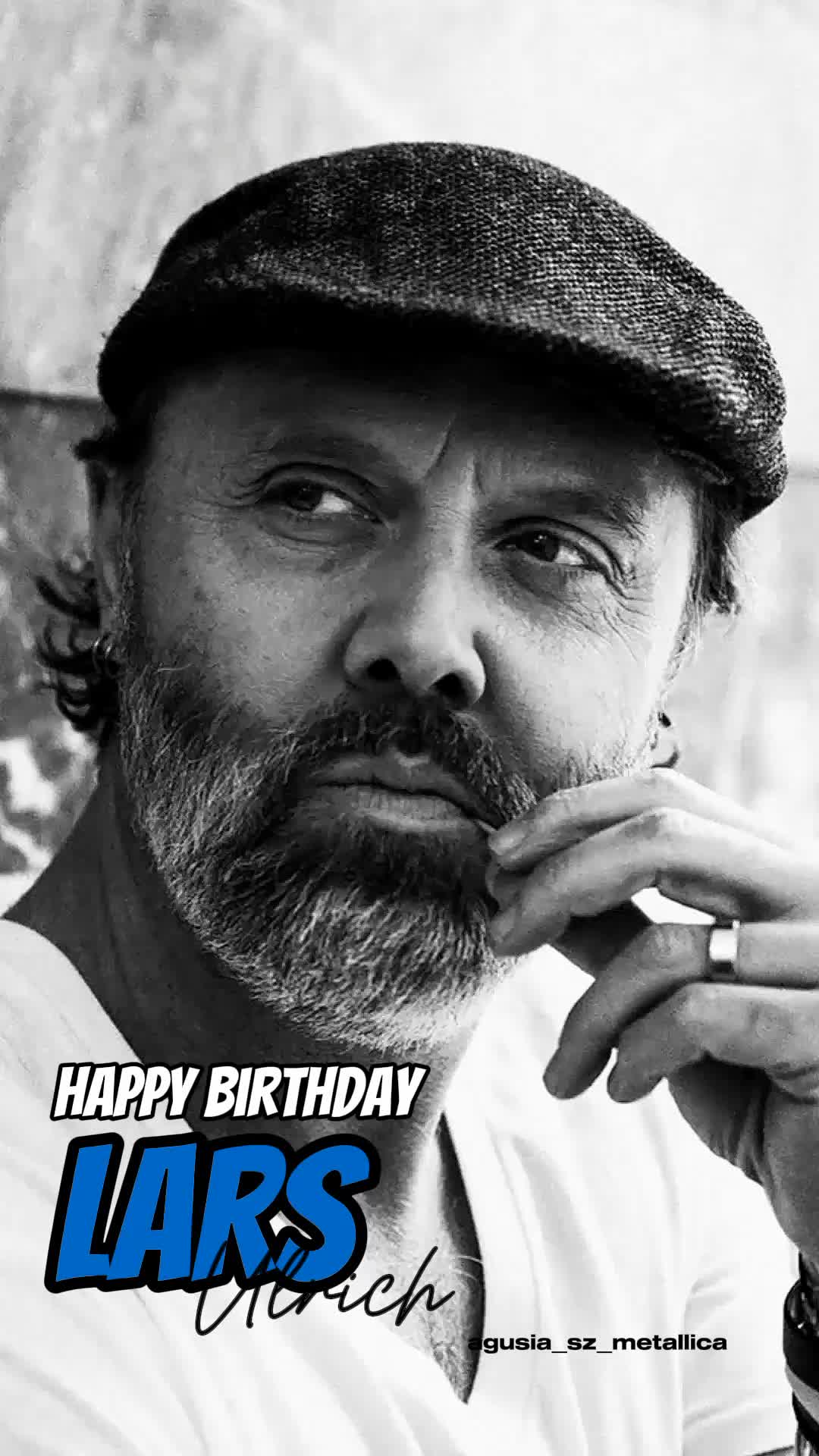 Happy Birthday Lars 🎂🎉 #LarsUlrich | agusia_sz_metallica (@agusia_sz_1)