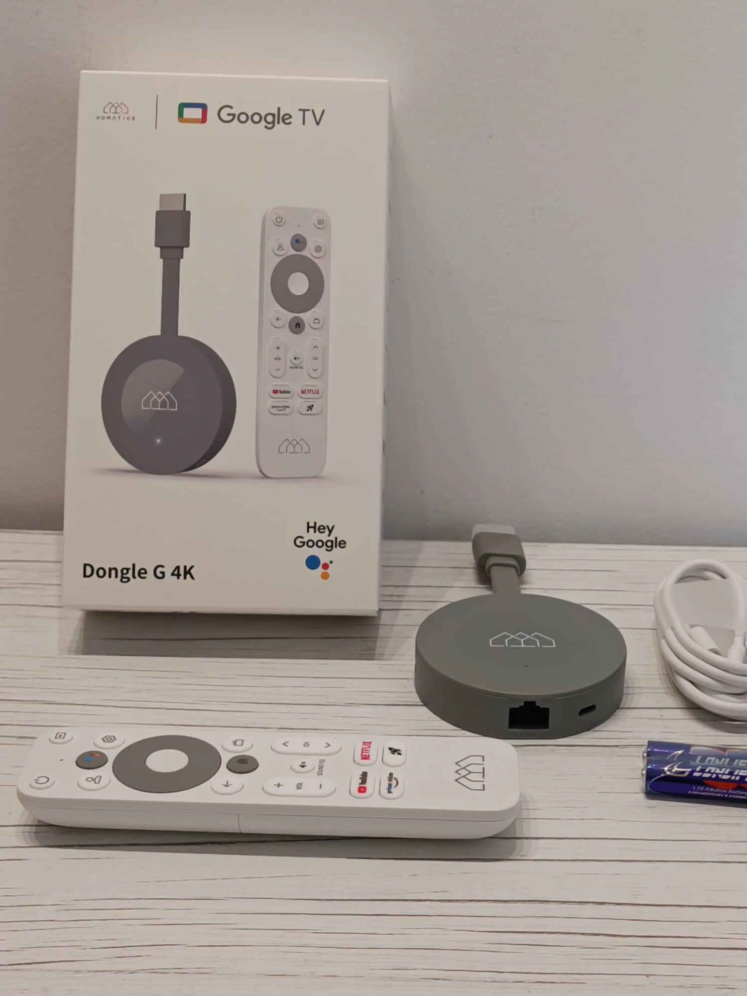 Dongle G 4K HOMATICS - Google TV i | Smart Test (@smart.test7)