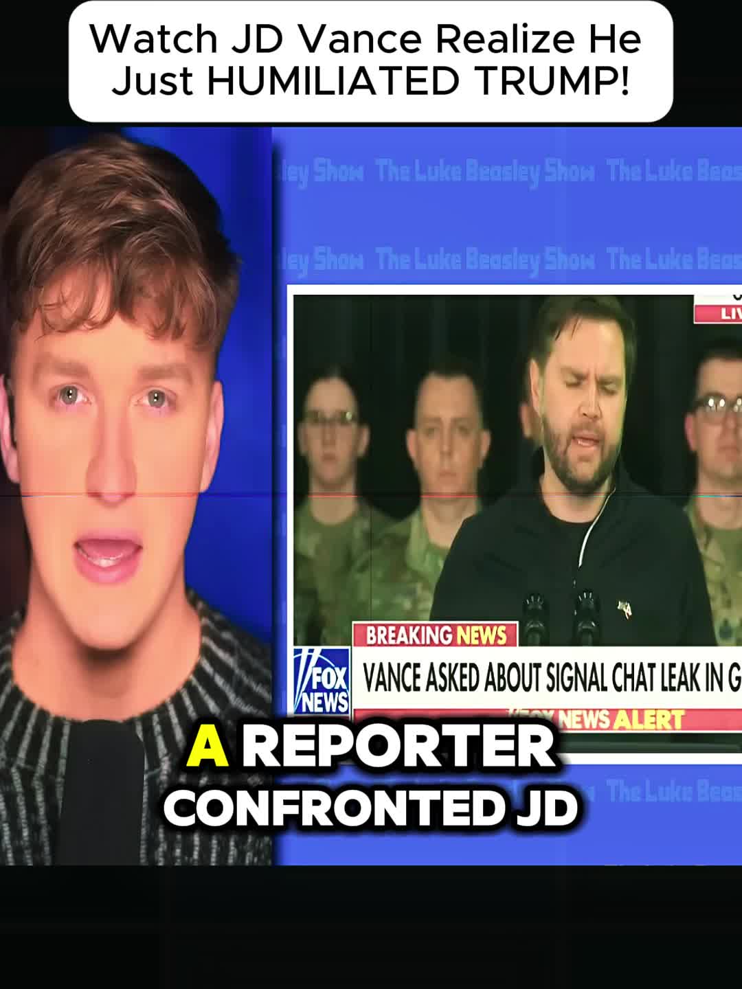 Watch JD Vance Realize He Just | reacts.interview (@reacts.interview)